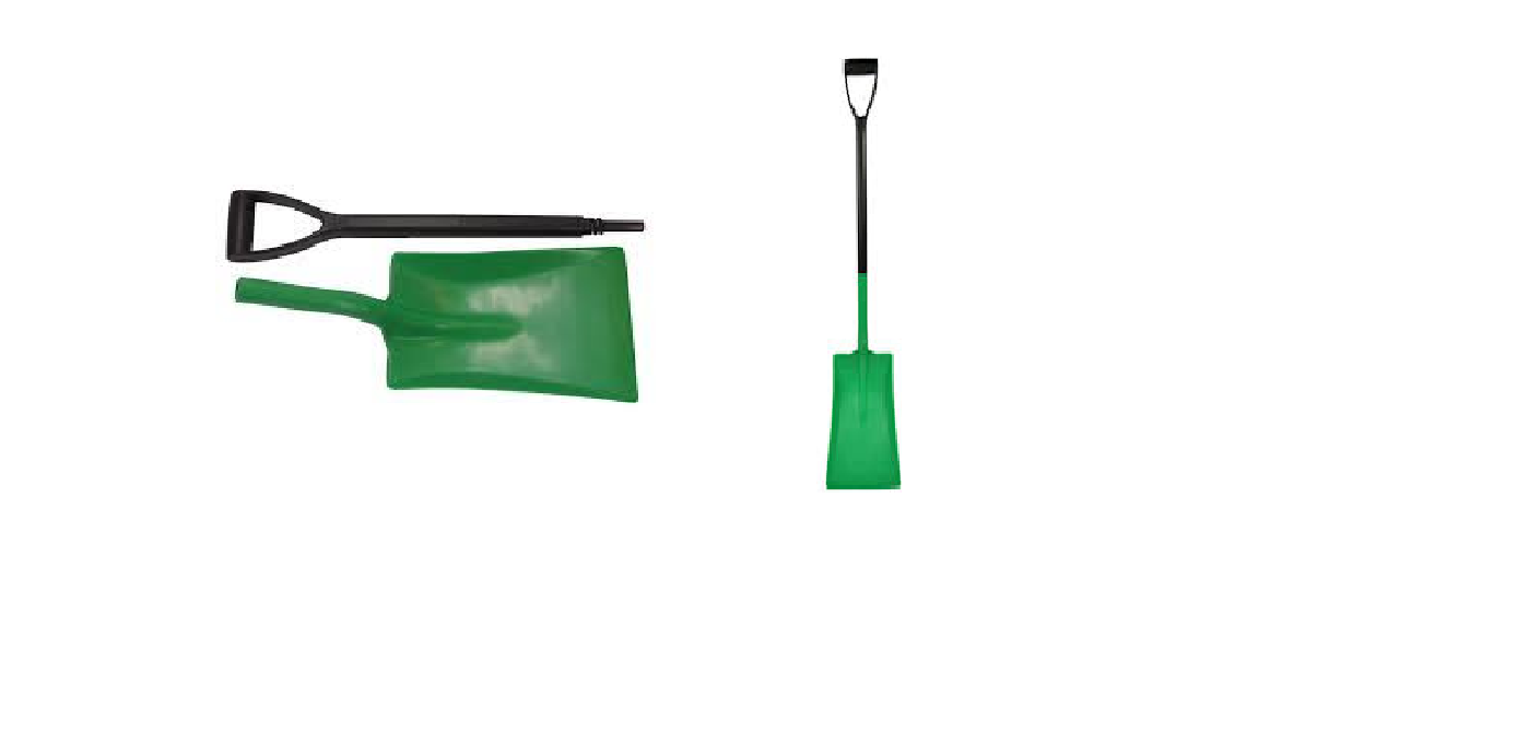 Non Spark Plastic Shovels Non spark polypropylene shovel – Safety Equips